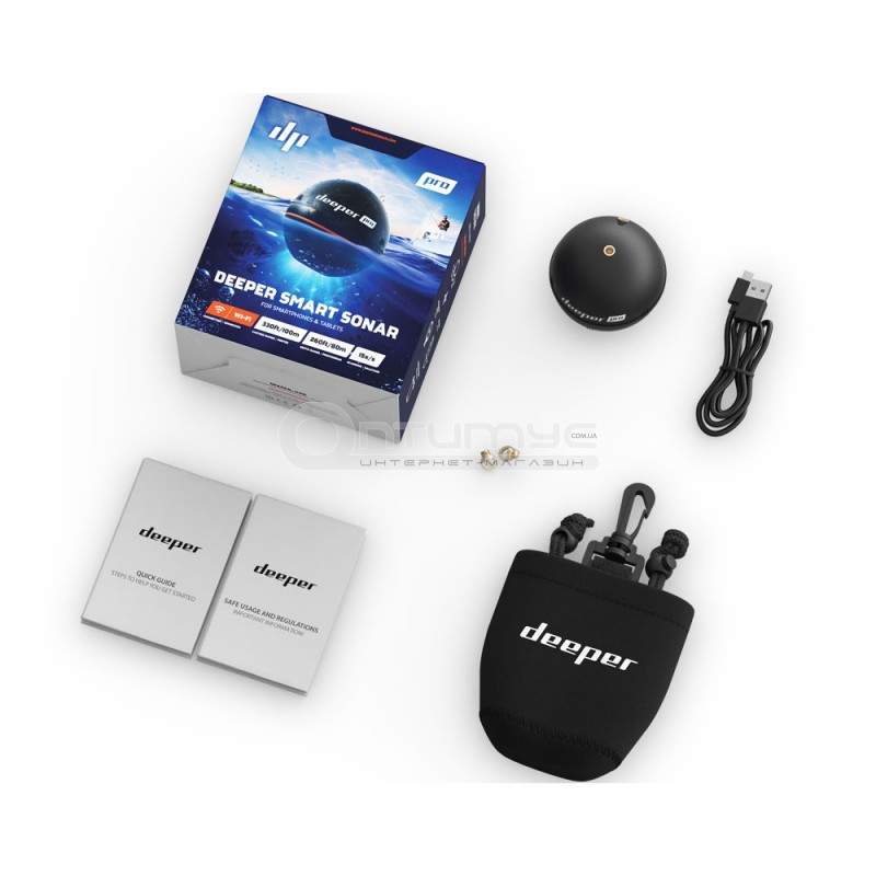 Эхолот Deeper PRO — купить в интернет магазине, цена, характеристики, отзывы | OPTIMYS